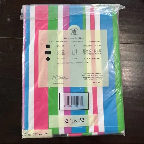 vintage sultans linens | Dining | Vintage Sultans Linen Striped ...